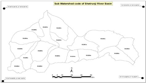 Subwatersheds Of Shetrunji River Basin Download Scientific Diagram