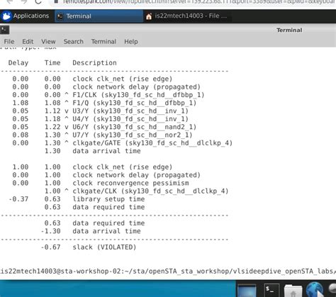 Github Is22mtech14003vsd Iat Sign Off Timing Analysis Basics To