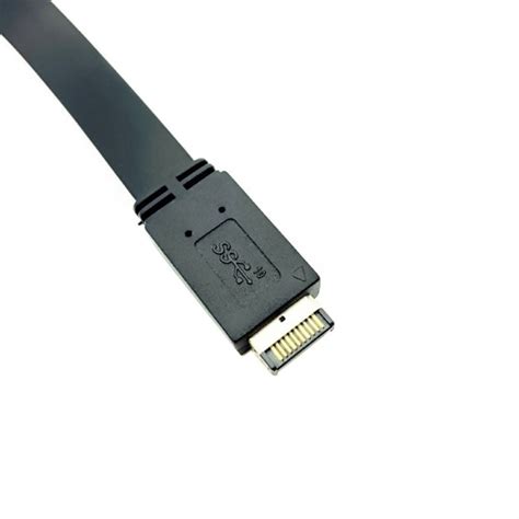 USB Type E To USB C Type C Connector Front Panel Header M Low Profile Bracket