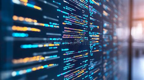 Code Programming Software Data It Technology Digital Computer Script Development Abstract