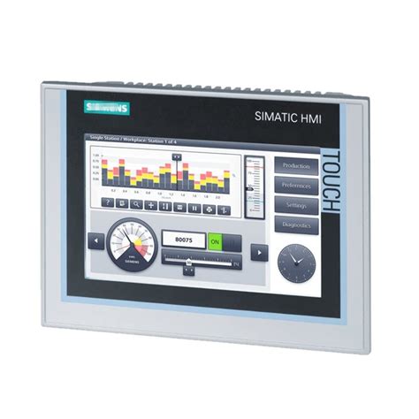 Siemens 6av2124 0mc01 0ax0 Simatic Hmi Tp1200 Comfort Comfort Panel Touch Operation 12