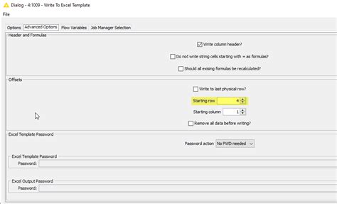 Problems With The Write To Excel Template Node Knime Analytics Platform Knime Community Forum