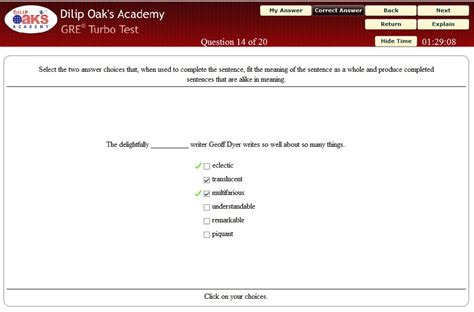 List Of Free Gre Online Practice Test Free Gre Practice Test