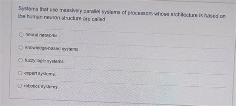 Solved Systems That Use Massively Parallel Systems Of