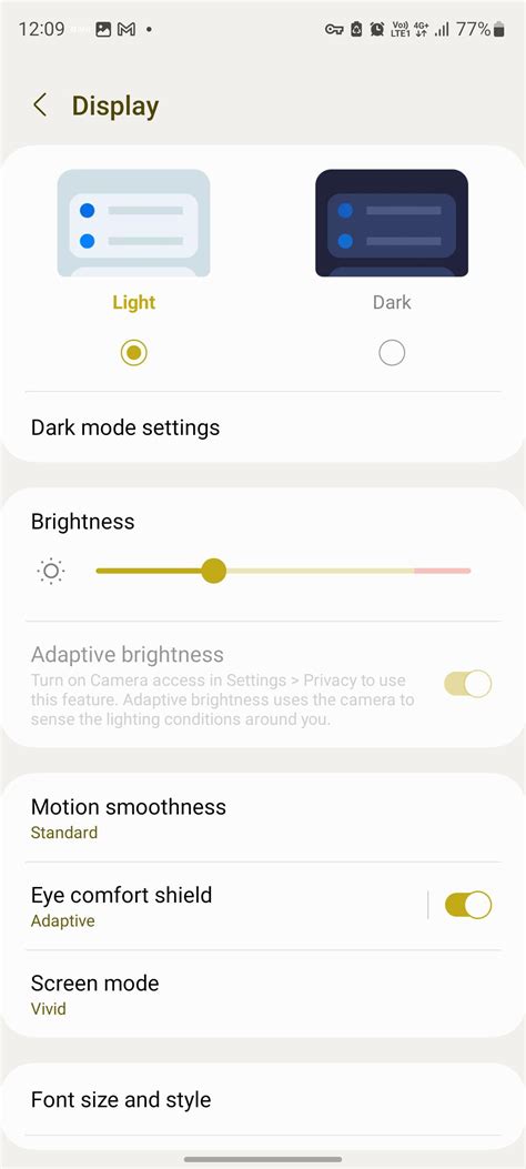 I Cant Turn Off Adaptive Brightness On S20fe Does Anyone Know How To Fix This R Samsunggalaxy