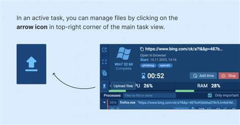 upload additional files into active tasks in any run any run s