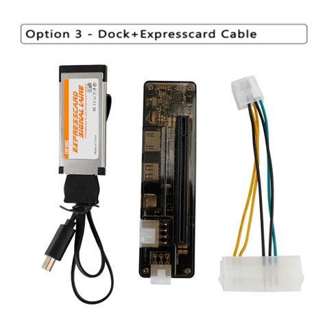 V8 5 EXP GDC PCIe PCI E PCI Laptop External Independent Video Card Dock UK 47 98 PicClick UK