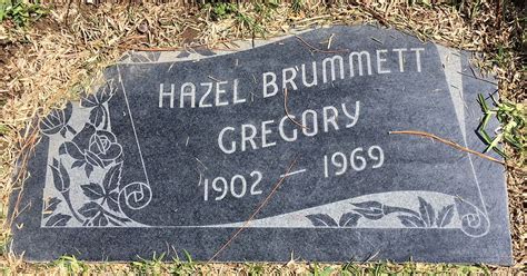 Hazel Leona Brummett Gregory Find A Grave Memorial