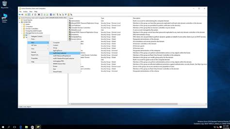 Windows Server Security Groups Youtube