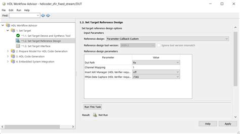 Define Custom Parameters And Callback Functions For Custom Reference Design