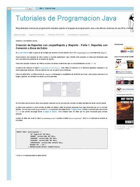 Java Con Jasperrepots Y Ireports Pdf