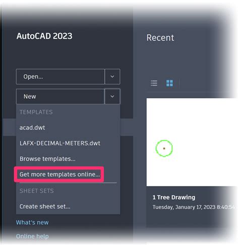 Working With Drawing Templates Dwts