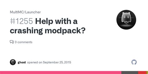 Help With A Crashing Modpack Issue MultiMC Launcher GitHub