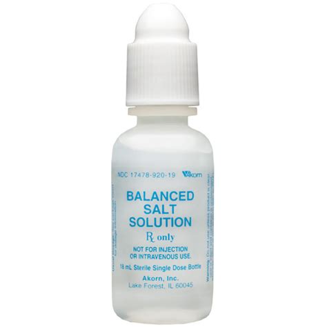 Balanced Salt Solution Eye Drops Age Group Adult At Best Price In