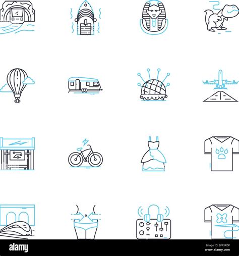 Insight Huddles Linear Icons Set Collaboration Empowerment Agile Innovation Productivity
