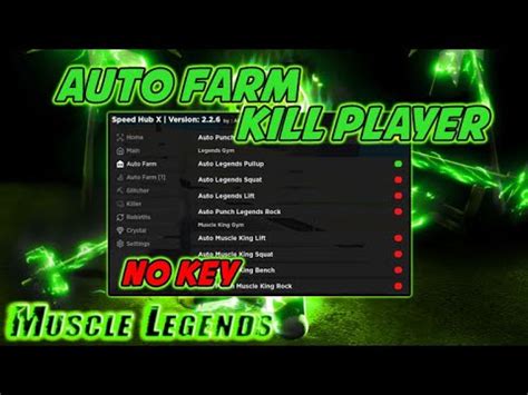 Muscle Legends Script Hack Auto Farm Auto Kill And More Mobile PC Pastebin YouTube