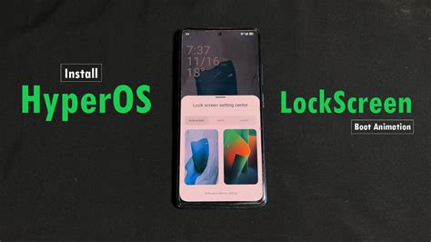 Convert MIUI 14 To HyperOS 1 0 Any Xiaomi Install HyperOS LockScreen