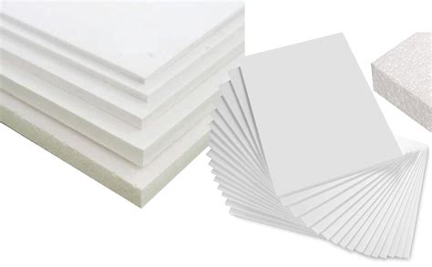 Rigid Polystyrene Foam Sheets White Board Slabs Size 600mm Long X 400mm Wide X 25mm Thick