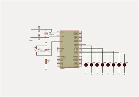 electronics guru led chaser using 8051