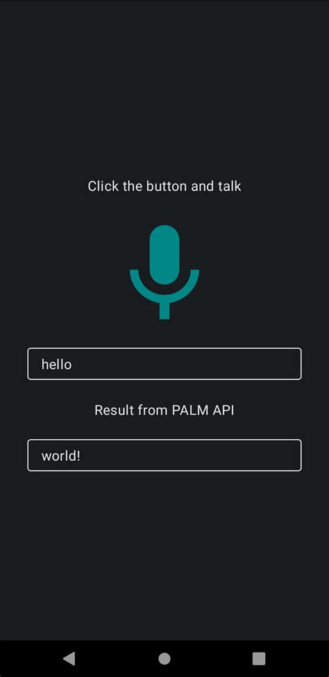 Using Palm Api Inside Android Written By George Soloupis Ml And By Georgios Soloupis Medium