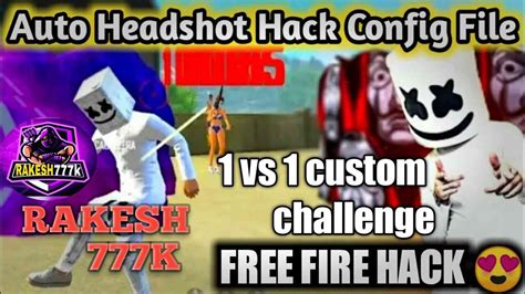 Free Fire 1 Vs 1 Custom Challenge Rakesh 777k Youtube