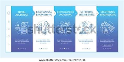 Marine Engineering Onboarding Vector Template Naval Stock Vector Royalty Free 1682861188