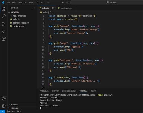 Luther Benny On Linkedin Backenddevelopment Nodejs Expressjs Webdevelopment Learningjourney