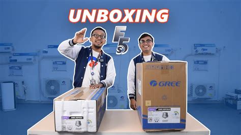 UNBOXING GREE AC INVERTER F S YouTube