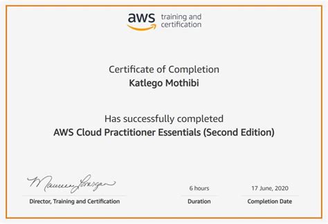 Katlego M On Linkedin Aws Cloudpractitioner Cloud