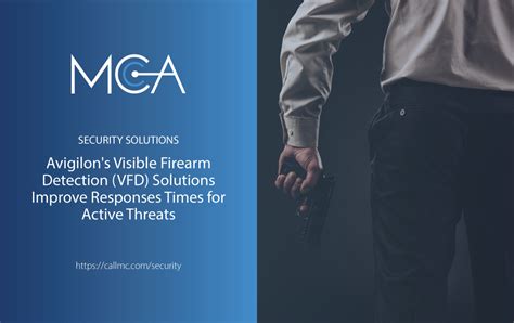 Avigilon S Visible Firearm Detection Reduces Security Threats