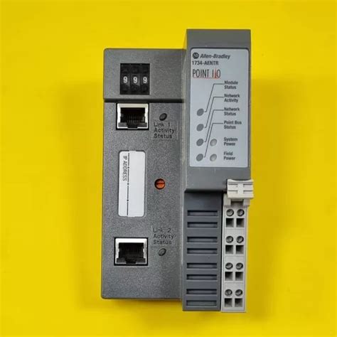 Allen Bradley 1734 Aentr Modulo Point Ethernet Ip 24 Vcd Envío Gratis