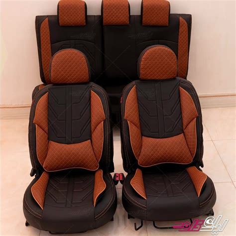 خرید و قیمت روکش صندلی تمام چرم پژو پارس جدید طرح Vip Pro11954