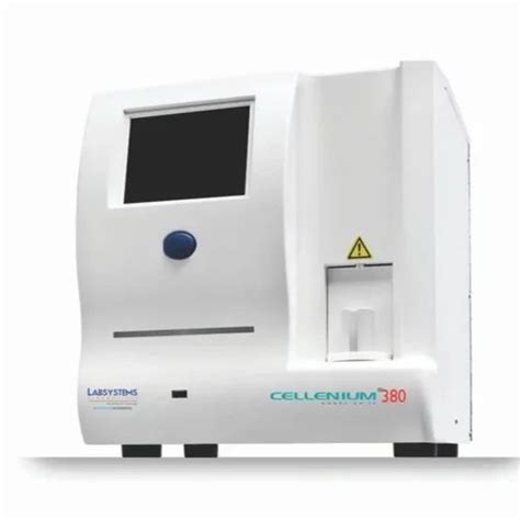 Fully Automatic Trivitron Cellenium 380 Hematology Analyzer For Laboratory User Input Touch