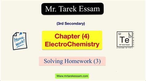 3rd Secondary Solving Chapter 4 Homework 3 Seniors 2025 Youtube