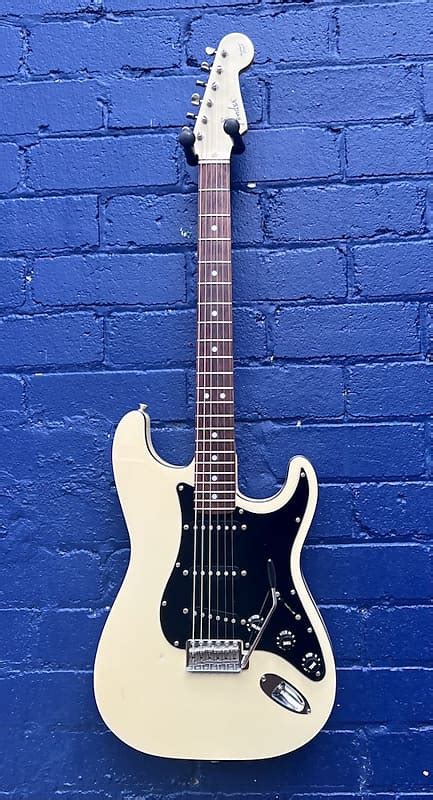 Fender Ast Aerodyne Stratocaster Mij 2010 Vintage White Reverb