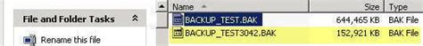 Sql Server Compressed Backups Disk Space Needs