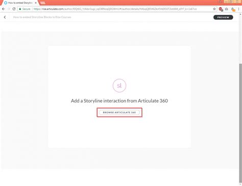 Articulate Storyline 360 How To Embed Storyline Blocks In Articulate Rise