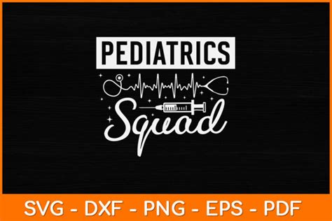 Pediatric Squad Lovers Svg Design Karimoos