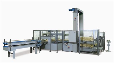 High Speed Palletizer With Low Level Construction