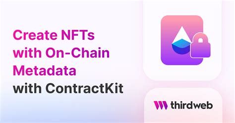 How To Create An Nft Collection With On Chain Metadata