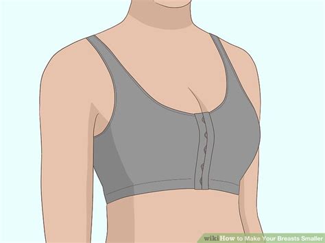 Ways To Make Your Breasts Smaller WikiHow