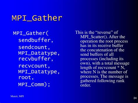 Ppt Mpi Message Passing Interface Powerpoint Presentation Free