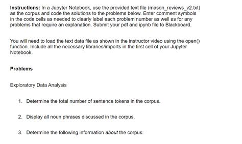 Solved 7 Develop A Word Cloud Using The Text Data In The