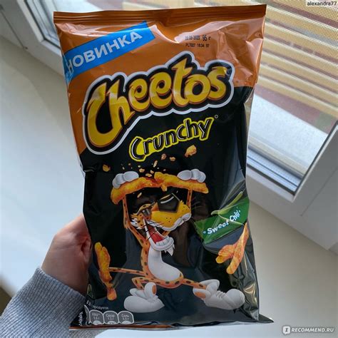 Снэки Cheetos Crunchy Сладкий чили - «Самые вкусные Cheetos!» | отзывы