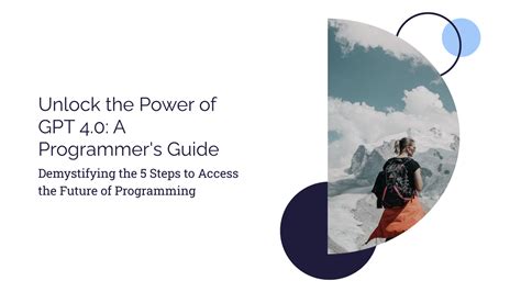 unlock the power of gpt 4 0 a programmer s guide by ashok singh