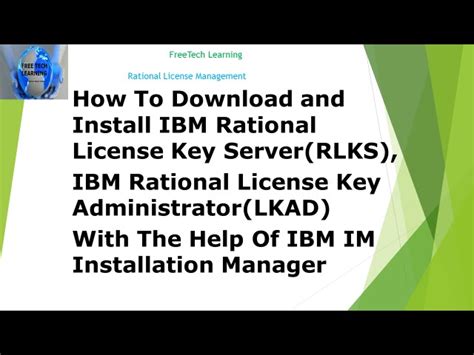 Ibm Rational License Key Server Installation Alertlasopa
