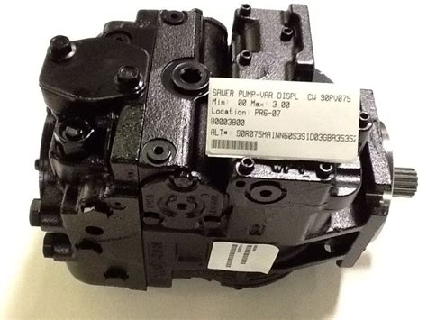 90 Series 75cc Sauer Danfoss Variable Displacement Pump With Opposite Ports