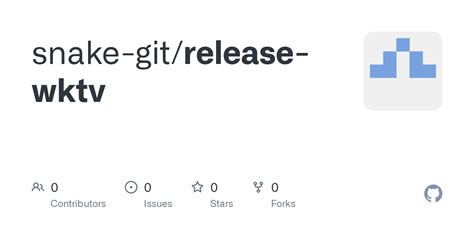 Github Snake Git Release Wktv
