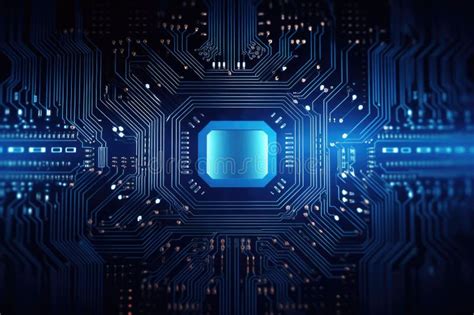 A Detailed Close Up View Of A Computer Circuit Board Ideal For Technology Related Projects
