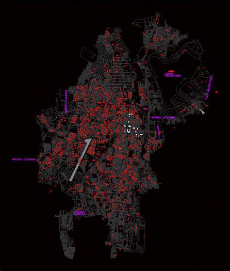 Map Ibarra Dwg Block For Autocad Autocad Map Design Location Map Maps